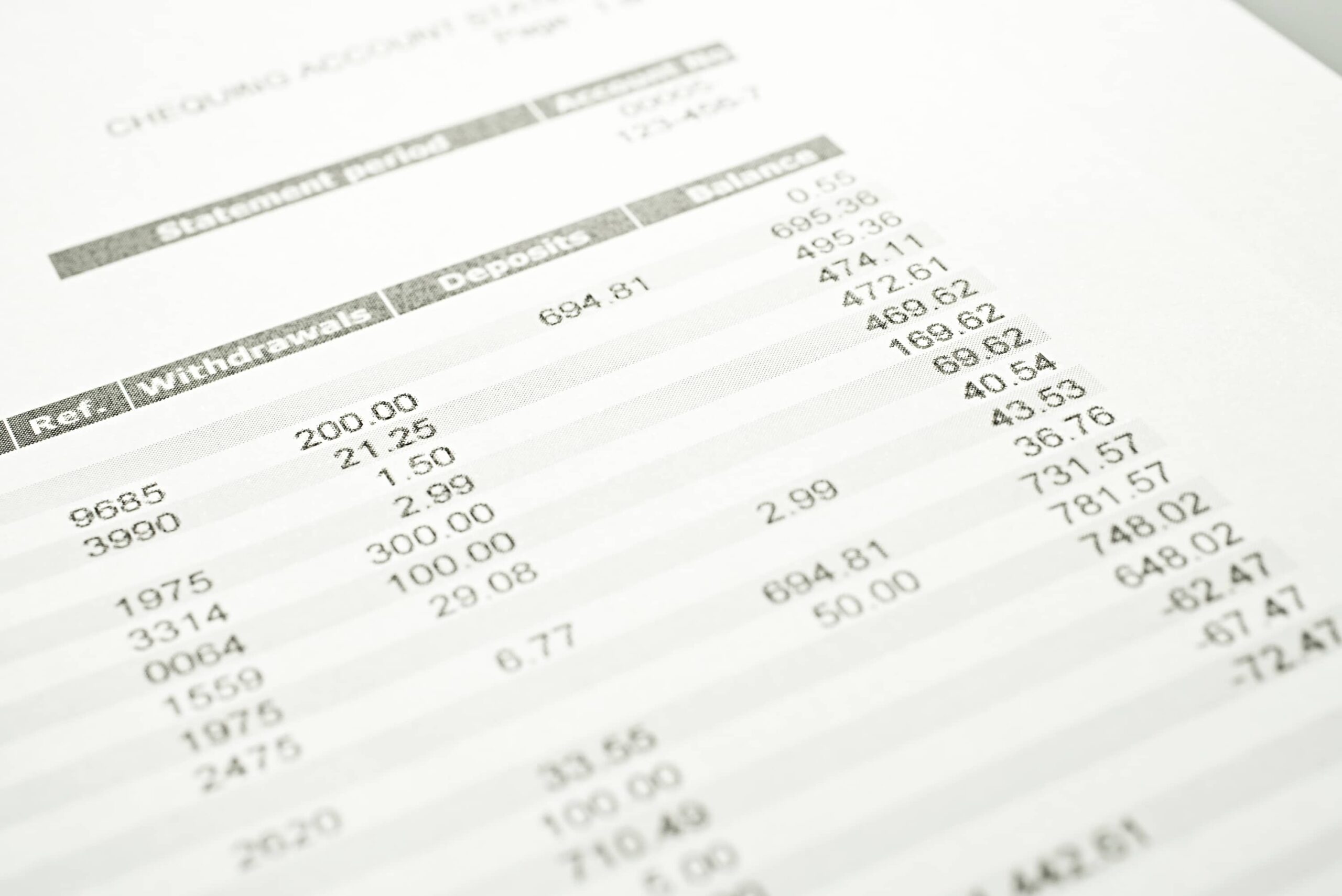 How to Read Your Bank Statement (and Understand It)