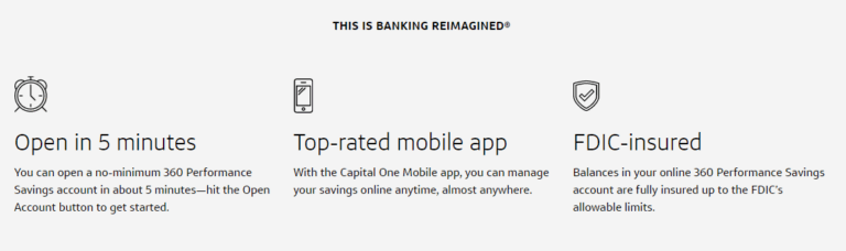 Capital One 360 Performance Savings Review - High-Yield Account
