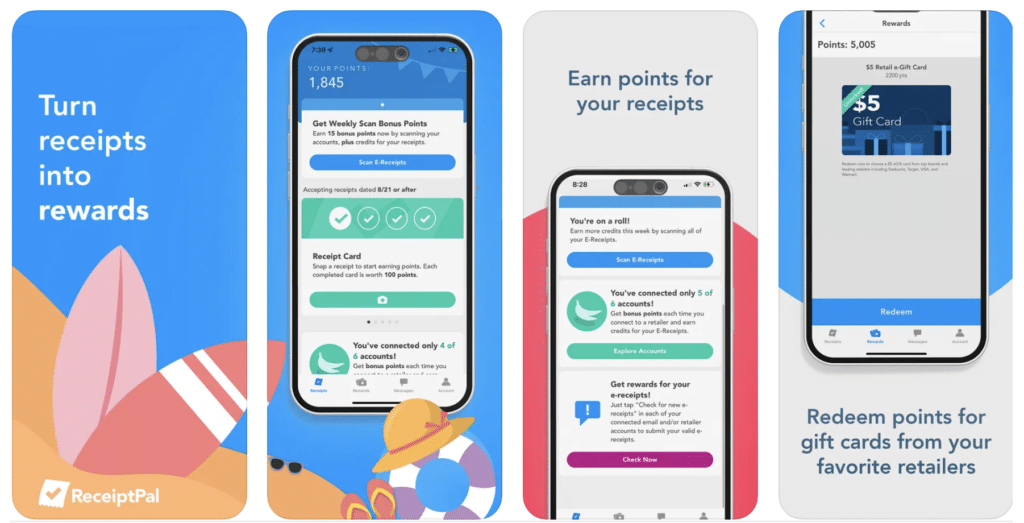 9 Best Receipt Rewards Apps for 2025 - Money Crashers